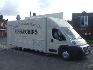 Fish & Chips Van - Edmund Evans