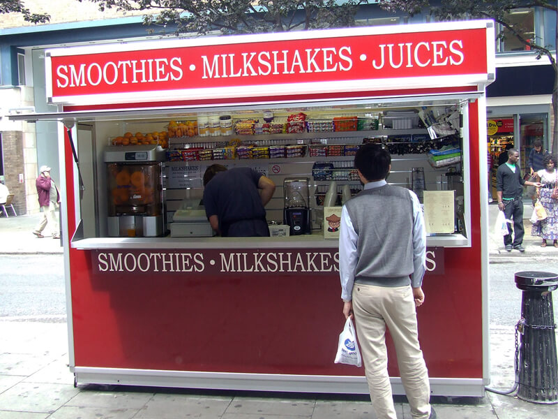 Milkshake bar front - Edmund Evans