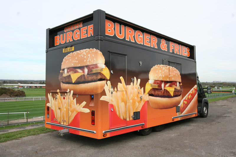 Burger & Fries Van - Edmund Evans